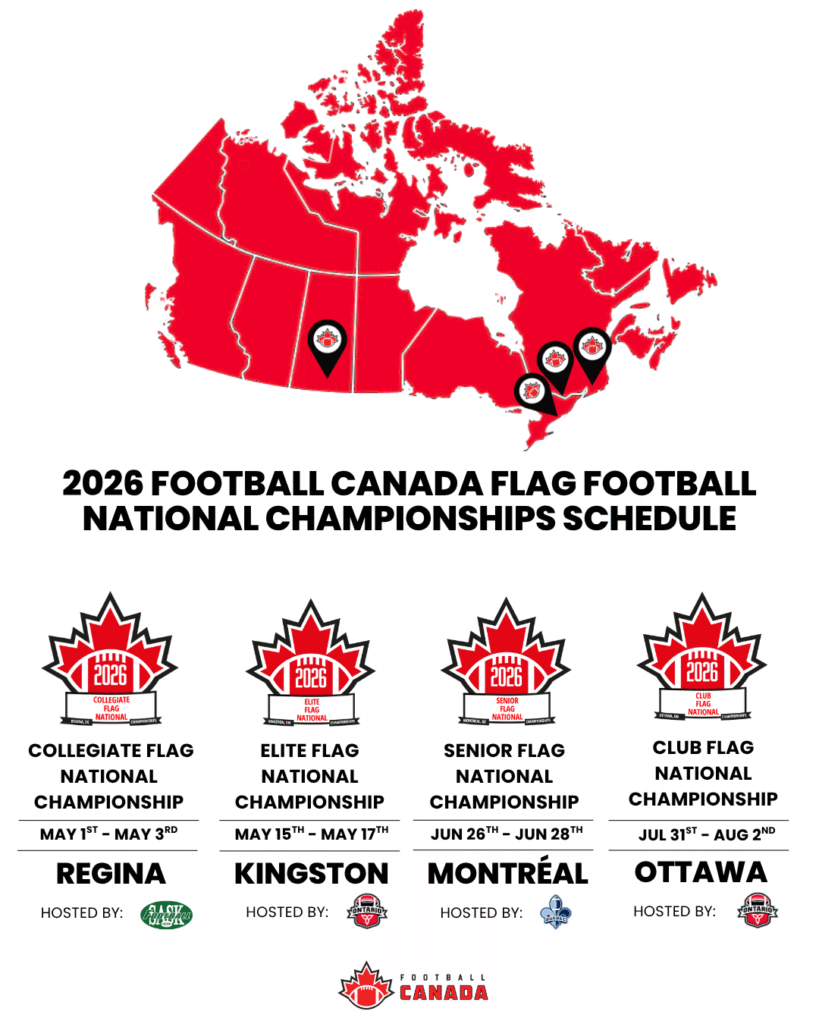 Football Canada Announces 2026 National Flag Football Championship ...